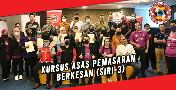 Kursus Asas Pemasaran Berkesan (Siri-3) | Aktiviti Persatuan