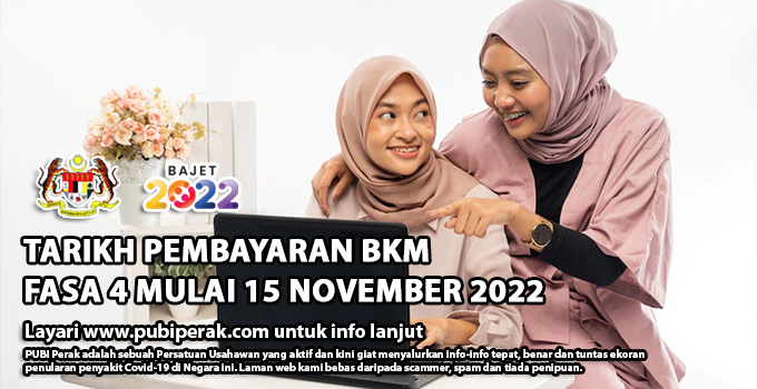 Tarikh Pembayaran BKM Fasa 4 Mulai 15 November 2022 | Info