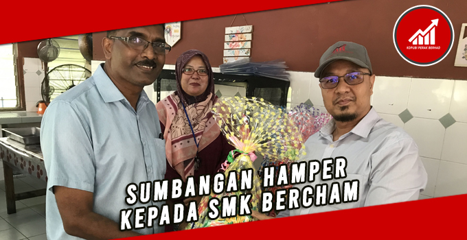 Sumbangan Hamper Kepada SMK Bercham | Aktiviti Koperasi