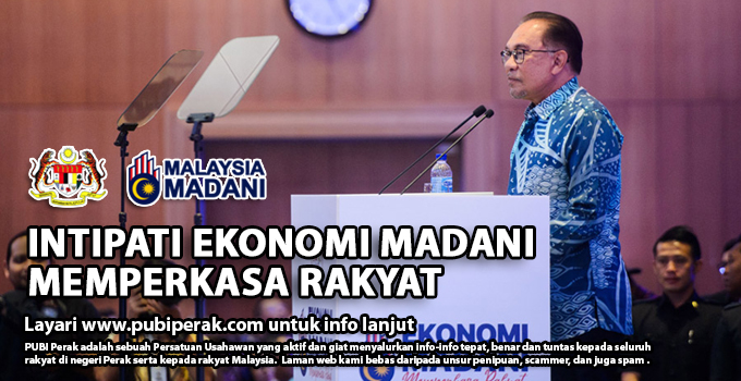 Intipati Ekonomi Madani Memperkasa Rakyat | Info